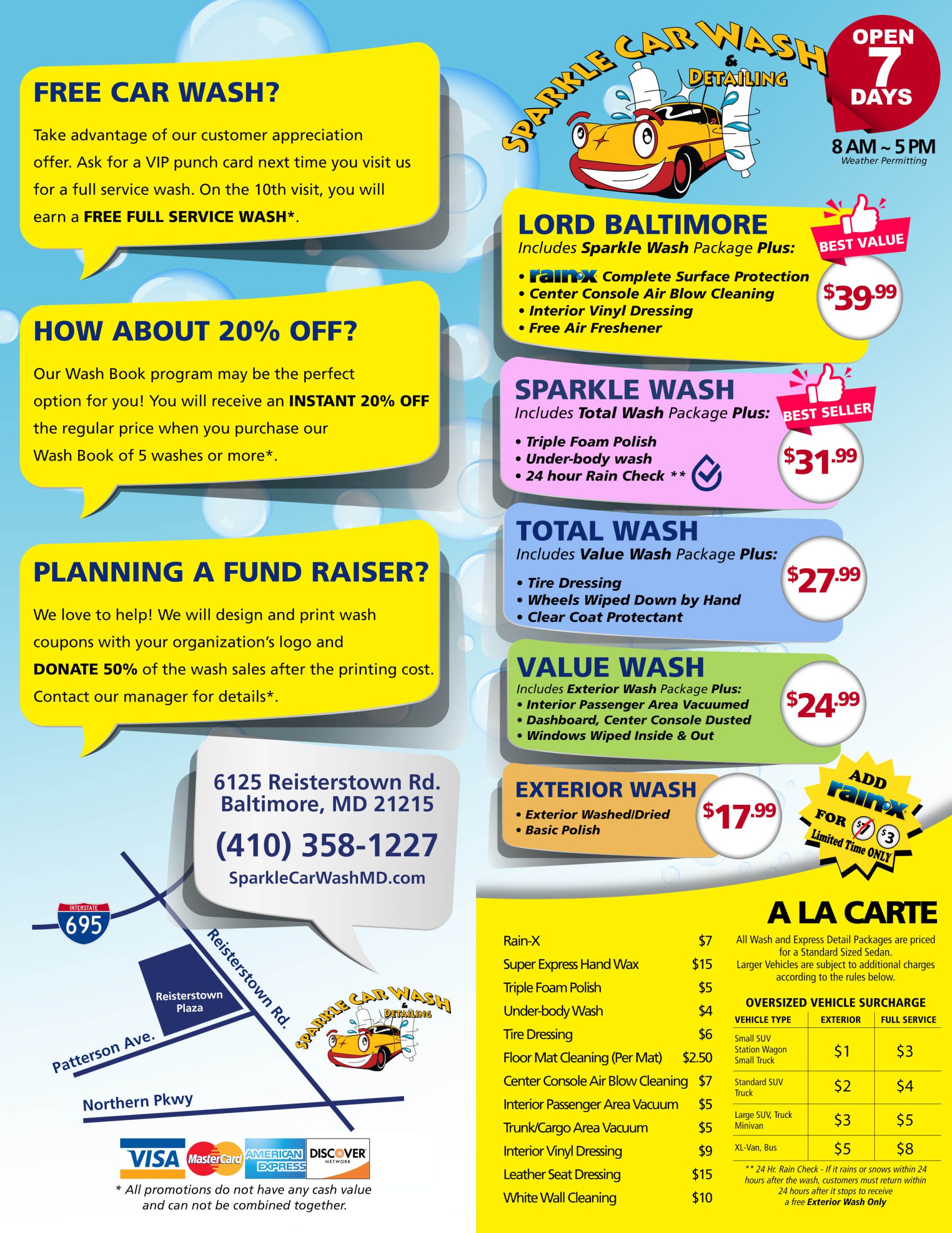 Services – Sparkle Car Wash & Detailing